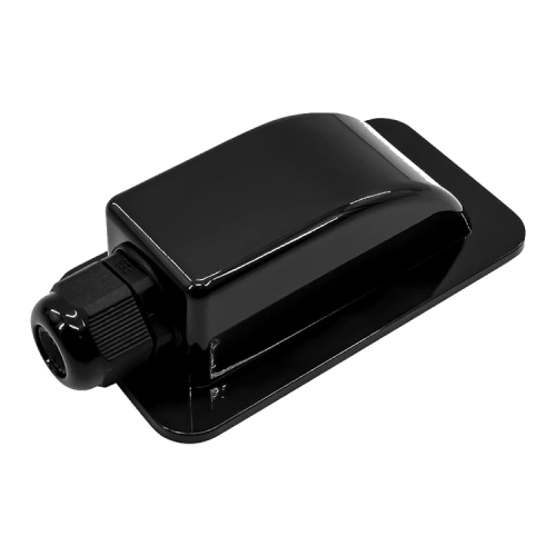 Single roof cable entry