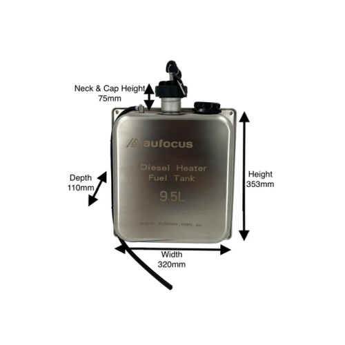 AUFocus 9.5L fuel tank