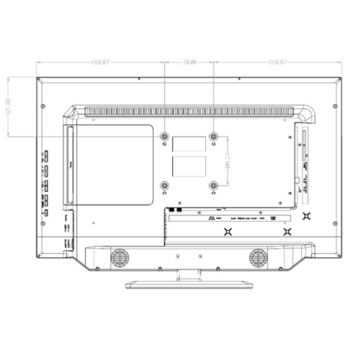 Alphatronics 27" Full HD Smart TV